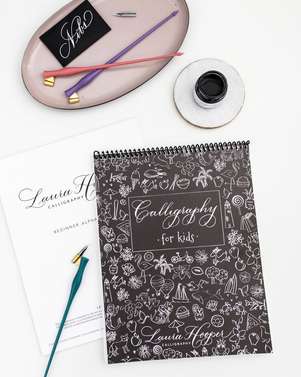 Calligraphy For Kids Starter Kit – Laura Hooper Design House