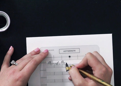 How to Write in a Straight Line – Laura Hooper Design House