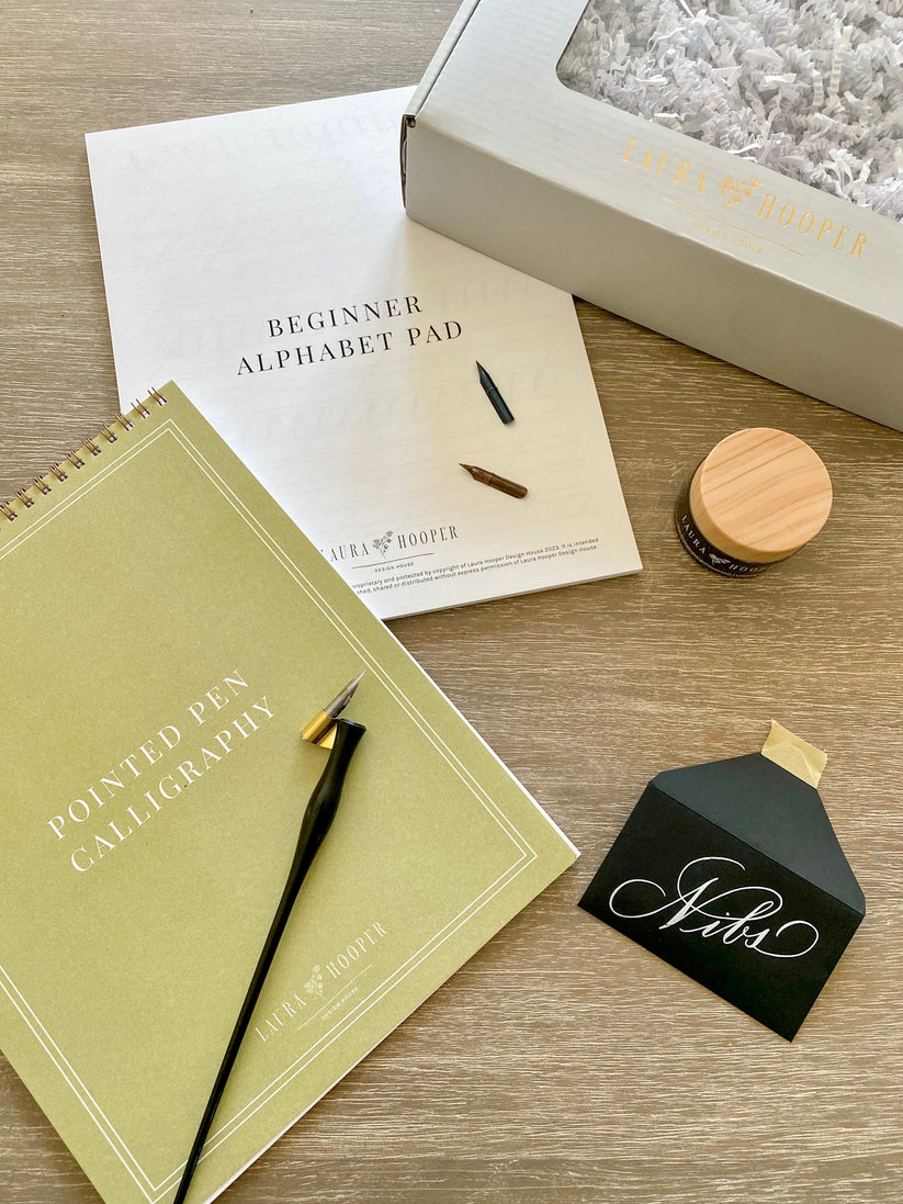 Calligraphy Kit for Beginners - Curated Tools & Instructions – Laura ...