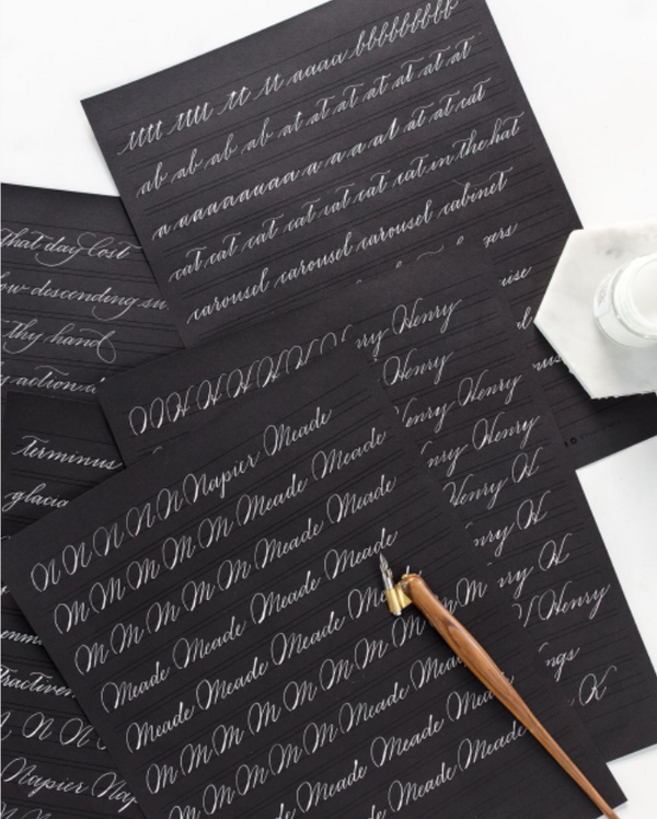 Spencerian for Beginners - Online Course – Laura Hooper Design House